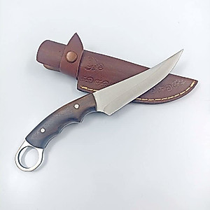 göcen Full Tang Blade Hunting Knife , Tactical Fixed Blade Knife , Survival Knife , Camping Knife , Extremely Sharp Blade , Outdoor Knife , Bushcraft Knife , Knives Men