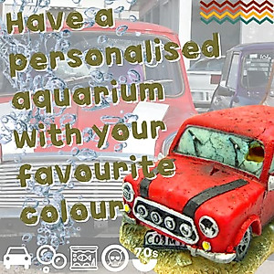 CORISRX BEST OF YOUR LIFESTYLE Car Bubbles 5.7x3.4x2.8 Aquarium Ornament Decoration - Fish Tank Air Stone