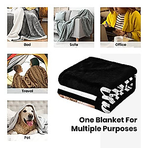 Ecautly Mothers Day Birthday Gifts for Mom, Personalized Blanket with Photos to My Mom Gift from Daughter Son, Custom Mom Blanket with Pictures Text, Valentines Day for Mom Grandma Women