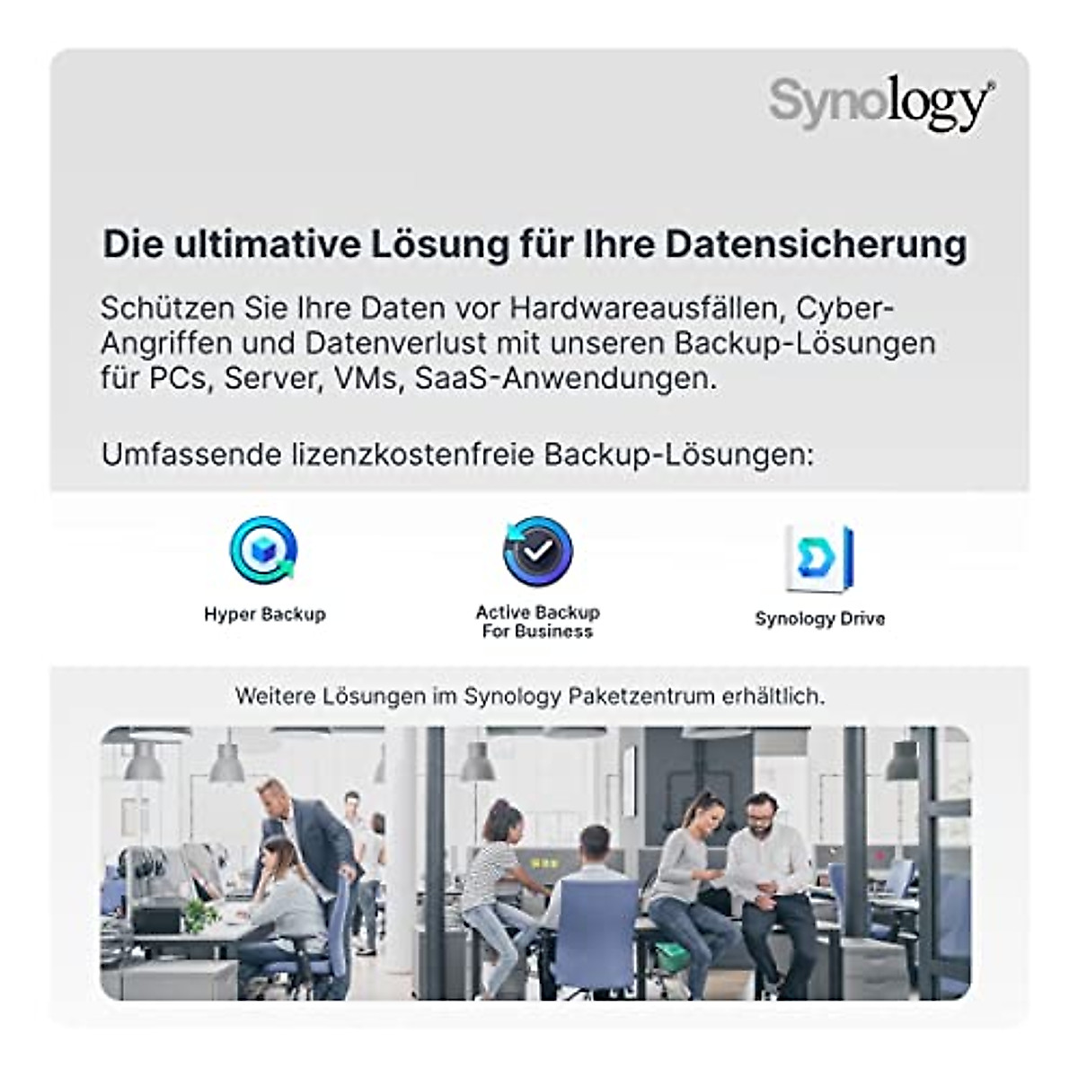 Synology DS220+ 2-Bay Diskstation NAS Intel Celeron J4025 2GB Ram 2xRJ-45 1GbE LAN-Port 4TB Bundle with 2X 2TB Seagate IronWolf