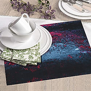 Scenery Tree Printed Drying Mat For Kitchen Ultra Absorbent Microfiber Dishes Drainer Mats Non-Slip Silicone Quick Dry Pad - 18 X 16inch