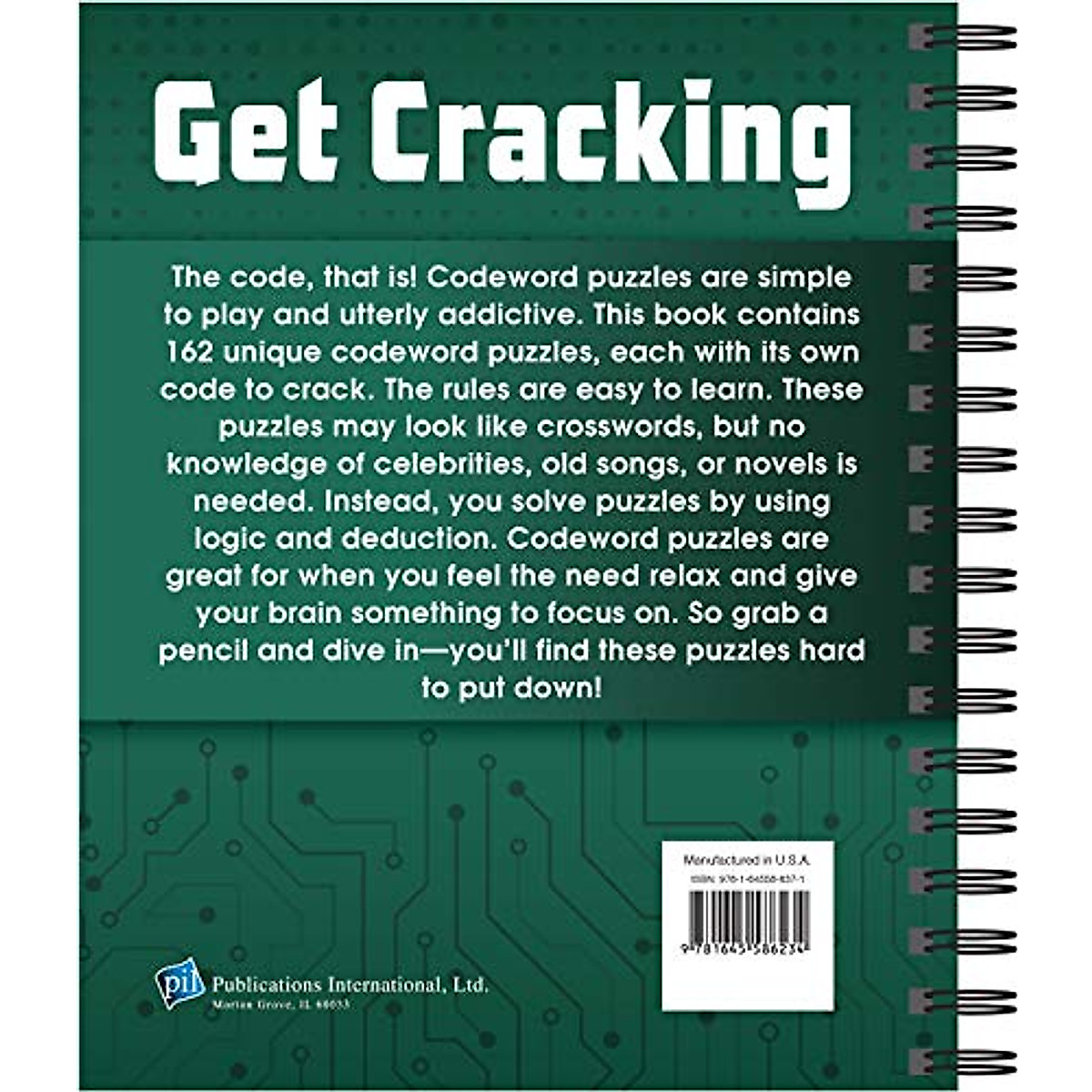 Brain Games - Codeword Puzzle: Unscramble the Alphabet, Fill in the Grid, and Solve the Puzzle!