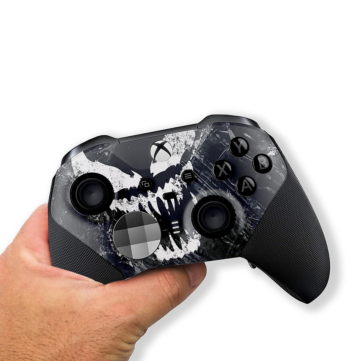 DreamController Vennom X-box Elite Controller Series 2 Limited Edition Custom Elite Series 2 Controller for X-box One/Series X/S. Made with Advanced Hydro-Dip Paint Technology (Not Just a Skin)