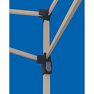 Z-Shade 10 x 10 Foot Lawn and Garden Event Outdoor Portable Canopy Gazebo Pop Up Shelter Tent with Skirts for Camping and Outdoor Parties, Tan