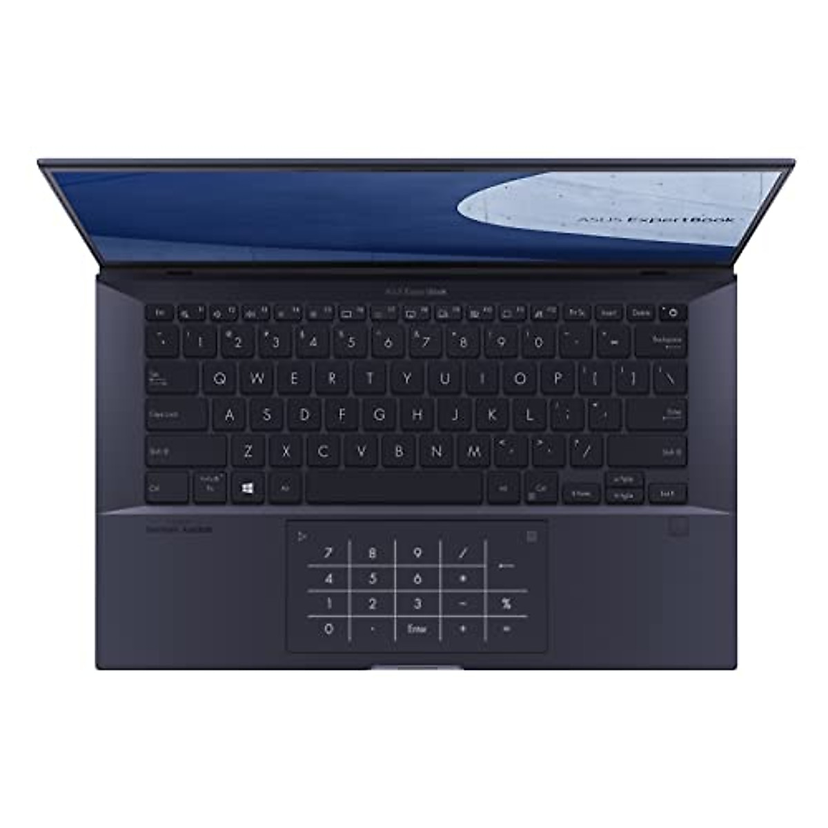 ASUS ExpertBook B9 Intel EVO Thin & Light Laptop, 14” FHD, Intel Core i7-1255U, 1TB SSD, 16GB LPDDR5 RAM, Military Grade Durable, Webcam Privacy Shield, Win 11 Pro, Black, B9450CBA-XVE75