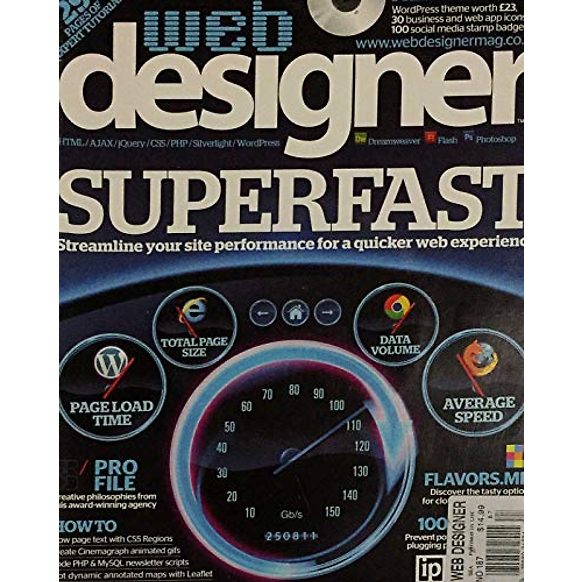 WEB DESIGNER MAGAZINE, NO. 187 ^