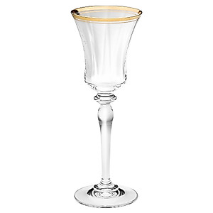Mikasa Jamestown Gold Wine Glass