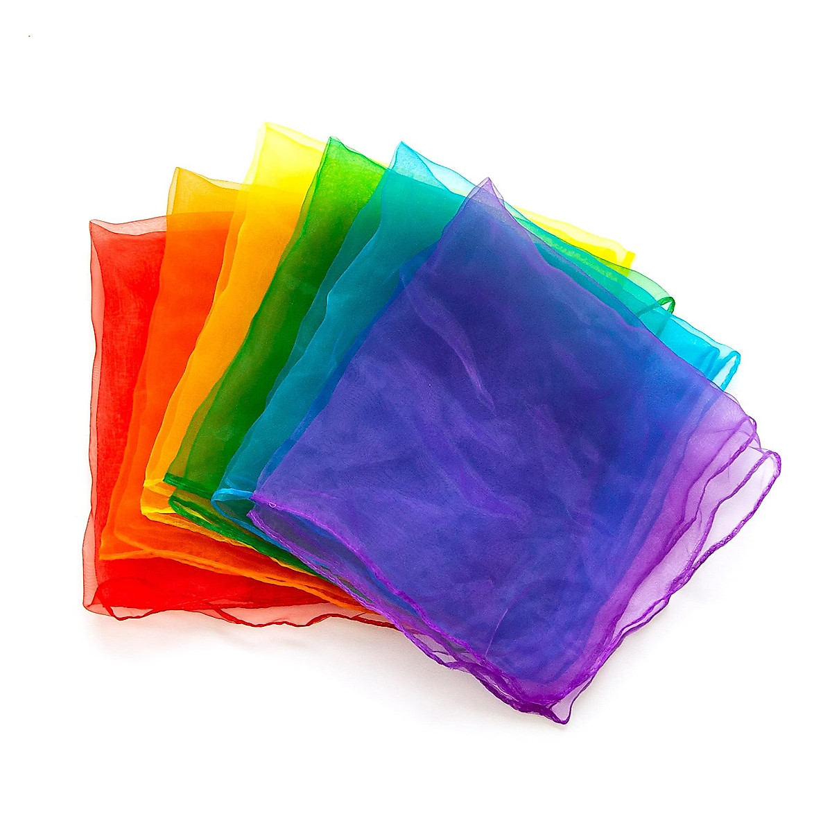 Baby Tissue Box Toy - Montessori Play for Infants and Toddlers - Sensory Textured Box with 12pcs Matching Colorful Scarves and 3pcs Crinkle Paper