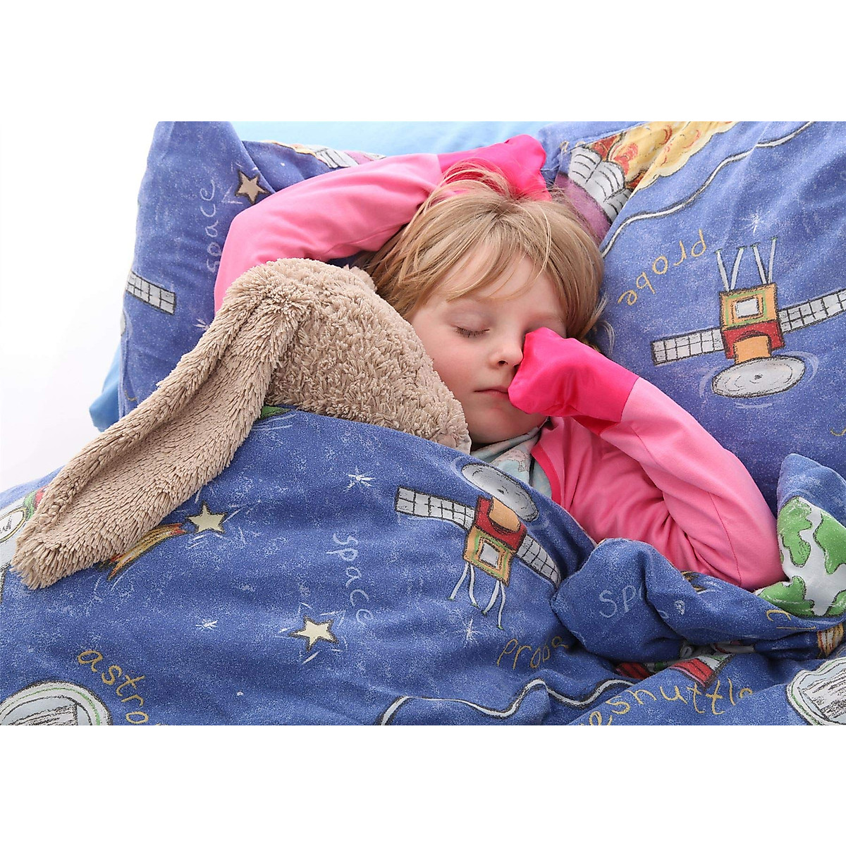 ScratchSleeves | Girls' Stay-On Scratch Mitts | Special Edition | Happy Pink | 7-8y