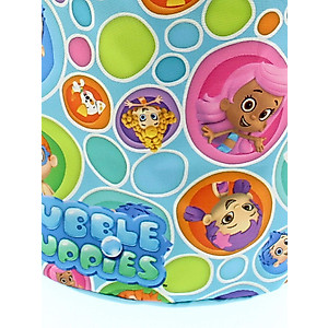 Bubble Guppies Boys Girls Collapsible Nylon Gift Basket Bucket Tote Bag (One Size, Blue)