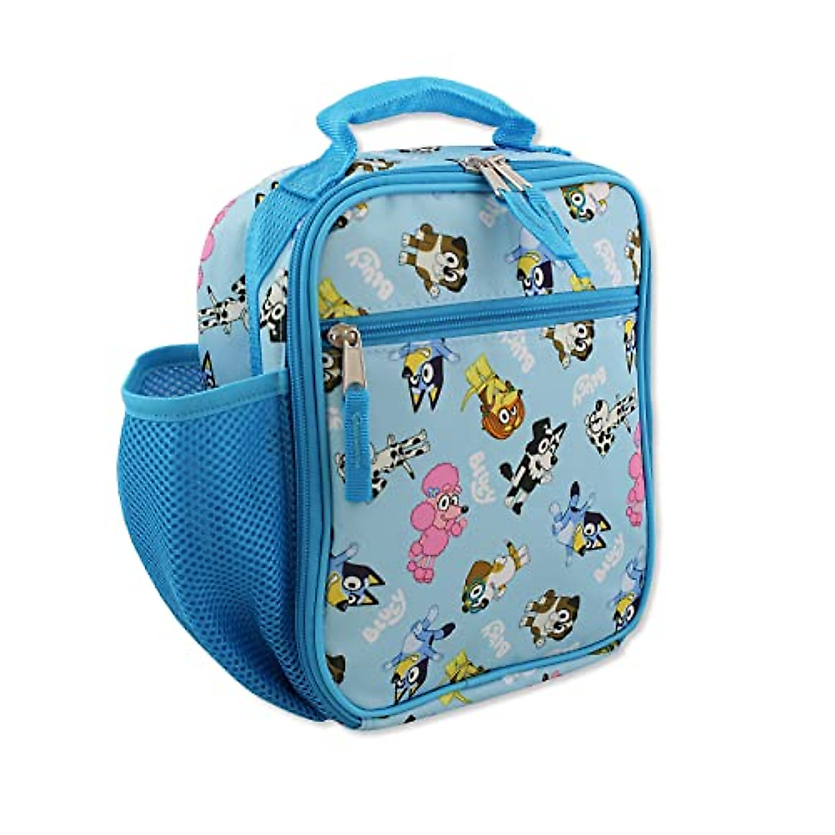Bluey Kids Soft Insulated School Lunch Box (One Size, Blue)