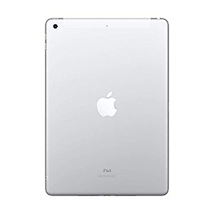 2019 Apple iPad (10.2-inch, Wi-Fi + Cellular, 32GB) - Silver (Renewed)