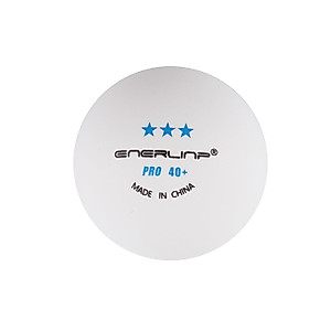 Ping Pong Balls,ENERLINP Sports Table Tennis Balls,Official Ping Pong Ball,Professional Ping Pong balls 3 star,Pelotas de Ping Pong,White ball,Size (40+) (Pack of 12)