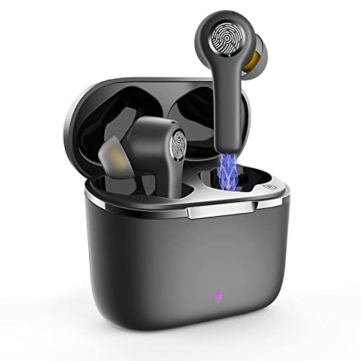 Wireless Headphones for Graduation Gifts,Noise Cancelling Bluetooth Earbuds with Wireless Touch Control and Charging Case,IPX5 Waterproof EarBuds 40H with ENC HD in-Ear Built-in Mic Headset Deep Bass