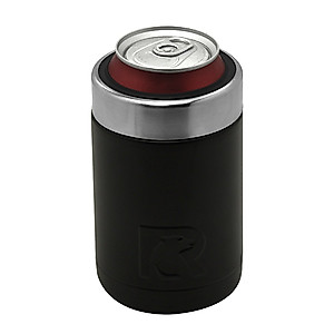 RTIC Cooler Insulated Can, 1 Count (Pack of 1), Black