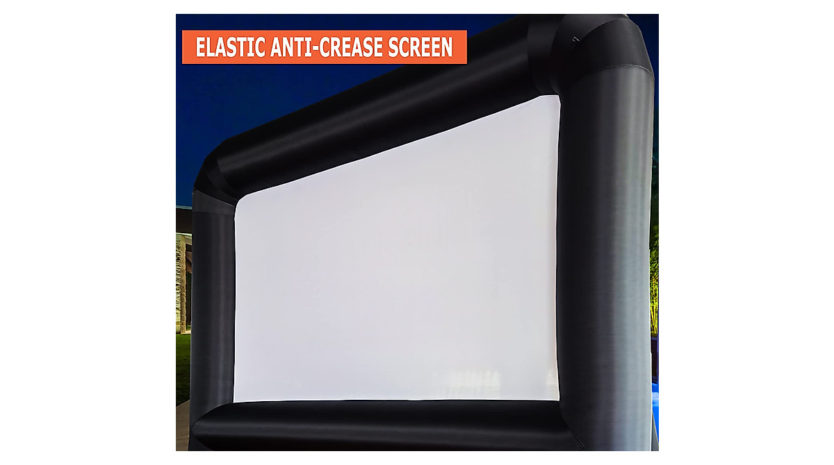 Outdoor Inflatable Projector Screen 16ft for Backyard Movie Nights
