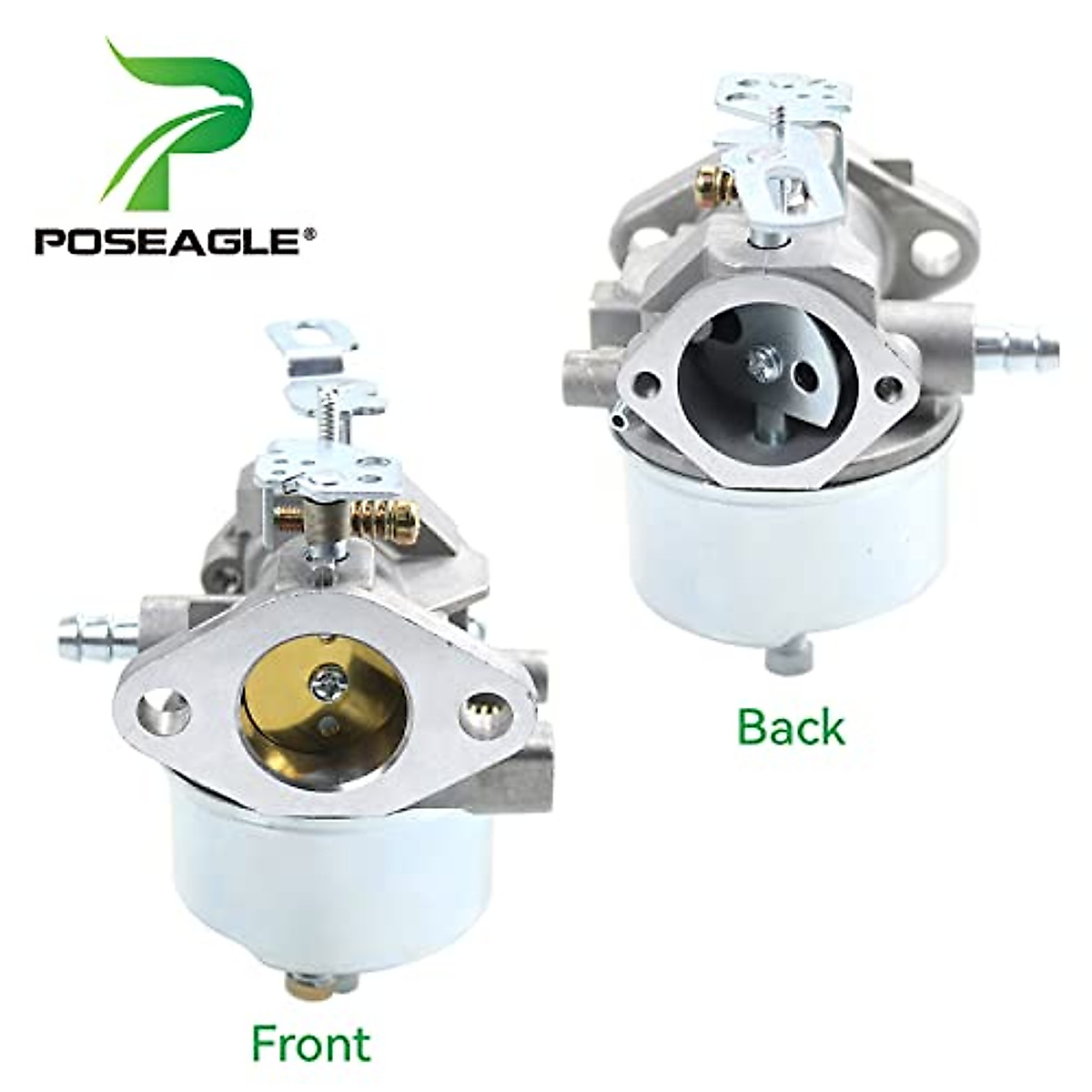POSEAGLE 632334A Carburetor Replaces Tecumseh 632334A, 632110, 632111, 632334, 632370, 632536, 640105, 632370A for Tecumseh M70, HM80, HM100, OH358SA, OHSK110, OHSK120, OHSK125, OHSK130 Snow Engines