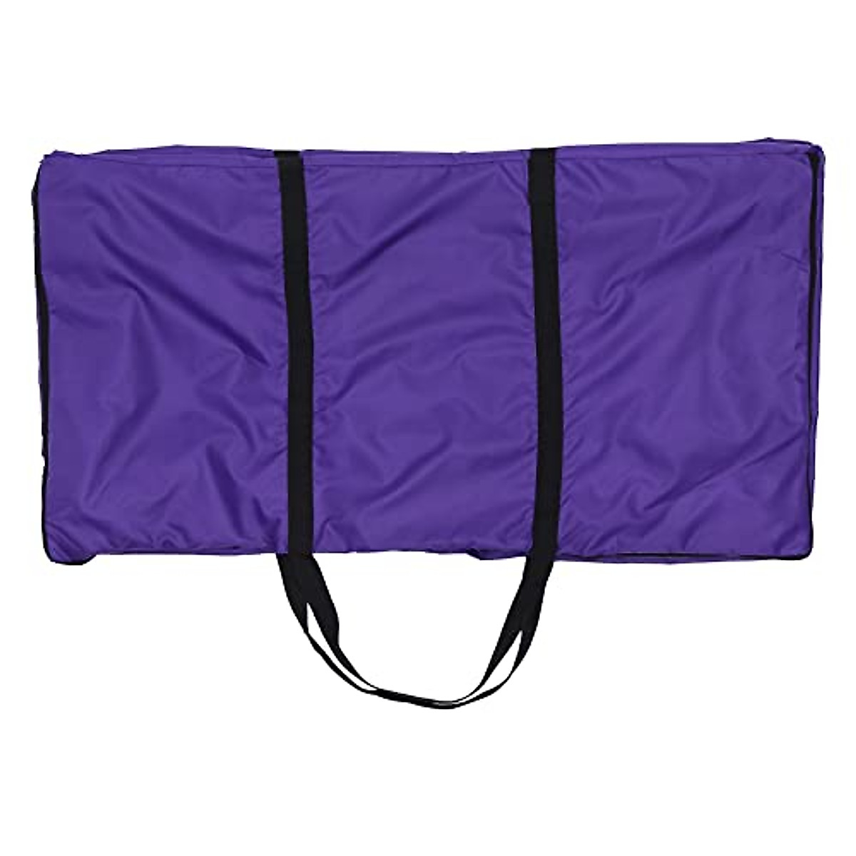 YUPVM Hay Bale Storage Bag, Extra Large Tote Hay Bale Carry Bag, Foldable Portable Horse and Livestock Hay Bale Bags with Zipper Waterproof, Purple