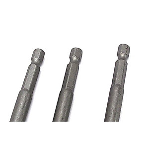 Elitexion 6 Inch Long Magnetic Nut Setters 1/4 inch Hex Shank Heavy Duty for 1/4, 5/16, and 3/8 inch Set – 3 Piece Set