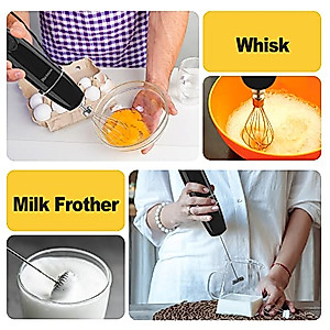 Blackcow Immersion Hand Blender,500W 5-in-1 Hand Blender Electric 12-Speed with Turbo Mode,Handheld Blender Stick with 304 Stainless Steel Blades for Soup, Smoothie, Puree, Baby Food