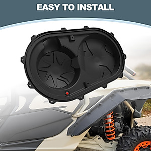 SAUTVS New Style Outer Clutch Cover for Can Am Maverick X3, CVT Variator Clutch Housing Outer for Can-Am Maverick X3 MAX R RR 2020-2024 Accessories (1PC, Replace #420212508)