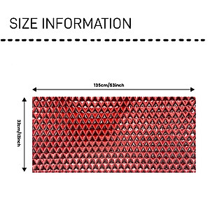 Glossy Geometry Vinyl Faux Leather Sheets, 12 x 54 inch Embossed Diamond Plaid Synthetic PU Fabric for DIY Handicrafts Keychains Pouches Making-Dark Red