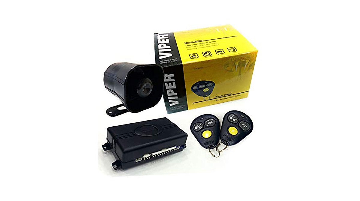 Viper 3100V 1-Way Security System - Affordable Vehicle Protection