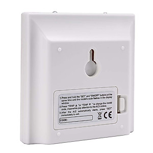 HQRP Remote Control Compatible with DAIKIN ARC433B70 ARC433A1 ARC432A2 ARC433A15 ARC433A6 ARC433B47 Air Conditioner Controller