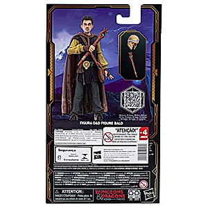 Dungeons & Dragons Honor Among Thieves Golden Archive Simon Collectible Figure 6-Inch Scale D&D Action Figures