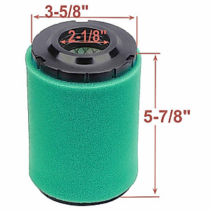 HEYZLASS 32 083 13-S Air Filter, 3208313 Compatible with Kohler 7000 Series Pro KT725 - KT745 EKT730 EKT750 Engines Lawn Mower Replace KH-32-883-13-S1 3208313s 32-083-13-S Air Filter Tune Up Kit