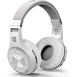 Bluedio HT Turbine Wireless Bluetooth 5.0 Stereo Headphones with Mic (White)