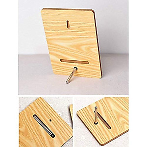 KXA Bathroom Mirror Wooden HD Desk Portable Travel Mirror Simple and Modern Wall Mounted Travel Shaving Mirror