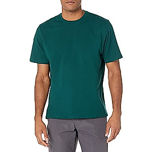 Amazon Essentials Men's Short-Sleeve Crewneck T-Shirt, Pack of 2, Dark Green, XX-Large