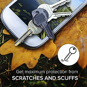 celicious Vivid Invisible Glossy HD Screen Protector Film Compatible with Oppo Reno2 [Pack of 2]