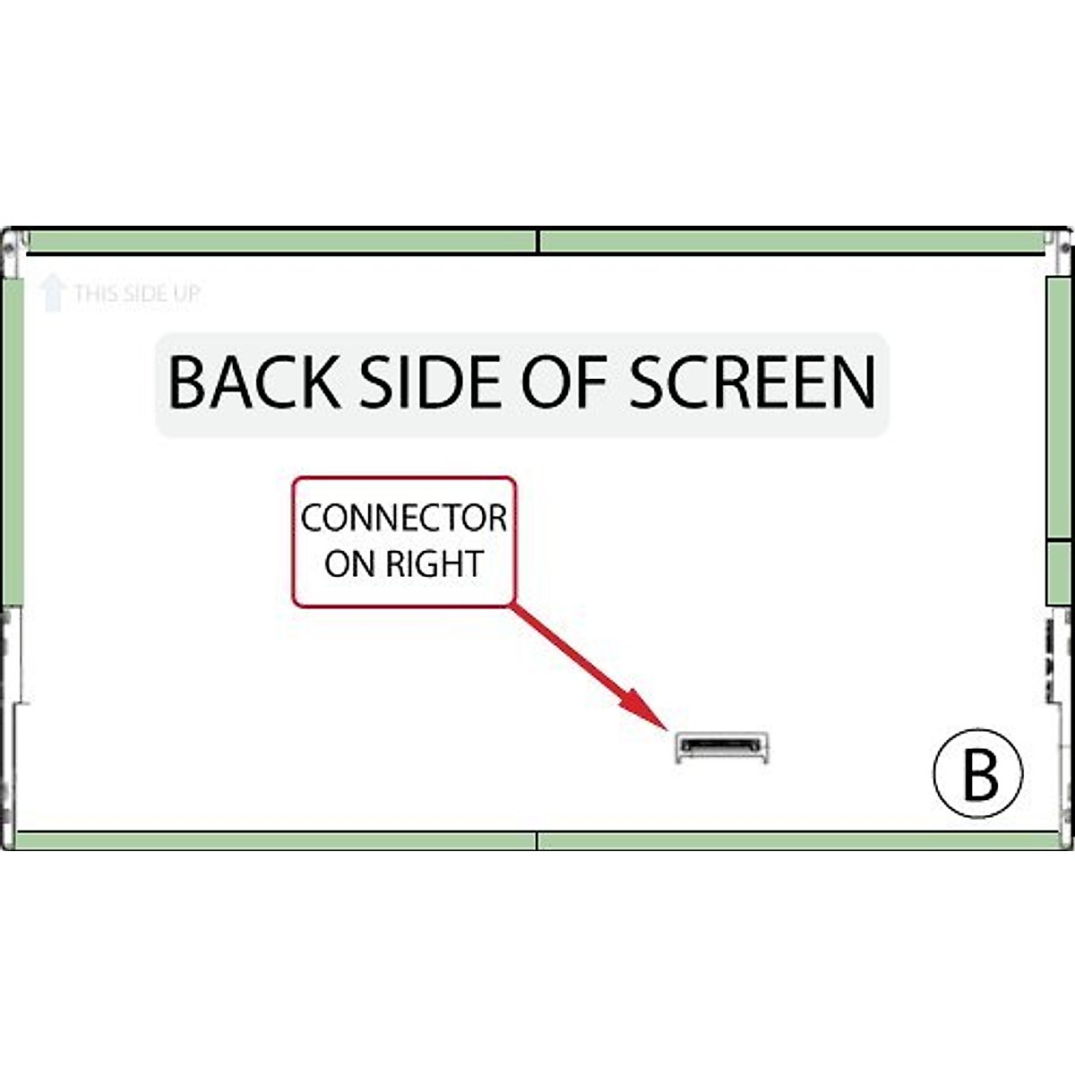 HP PAVILION DV7-3079WM LAPTOP LCD SCREEN 17.3" WXGA++ LED DIODE (SUBSTITUTE REPLACEMENT LCD SCREEN ONLY. NOT A LAPTOP )