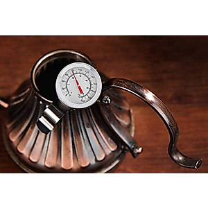 1Pc Kettle Clip on Dial Thermometer Home Brew Wine Beer Thermometers Stainless Steel Hot Liquid Milk Kitchen Cooking Probe Yogurt Temperature