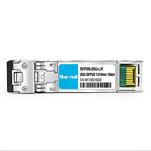 25G SFP28 SR for Juniper JNP-SFP-25G-LR, 25GBASE-LR SFP28 1310nm 10km DOM LC SMF Optical Transceiver Module