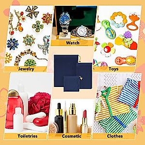 Nuogo 30 Pcs Microfiber Drawstring Bags 3 Sizes Adult Toy Drawstring Bags, Microfiber Pouch Stuff Bags Drawstring Storage Bags for Jewelry Pouches Wedding Candy Gift Bags Lipstick Cosmetic Storage