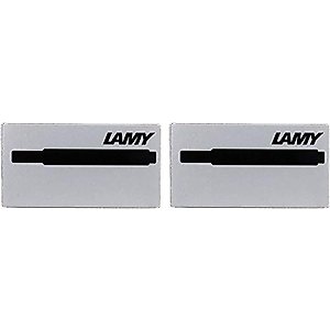 Lamy T10 Cube Ink Cartridge Blue 5 Black