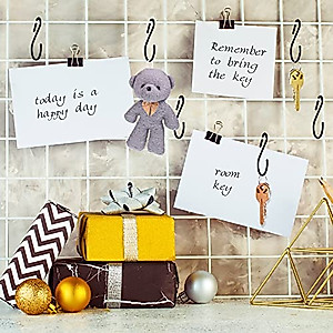 60 Pcs S Hooks Mini S Shaped Heavy Duty Metal Hooks for Hanging Plants Pots Pans Mugs Clothes Towels Kitchen Closet Rod Hooks Small S-Hooks 1.8 Inch S Hooks Bulk (Black)