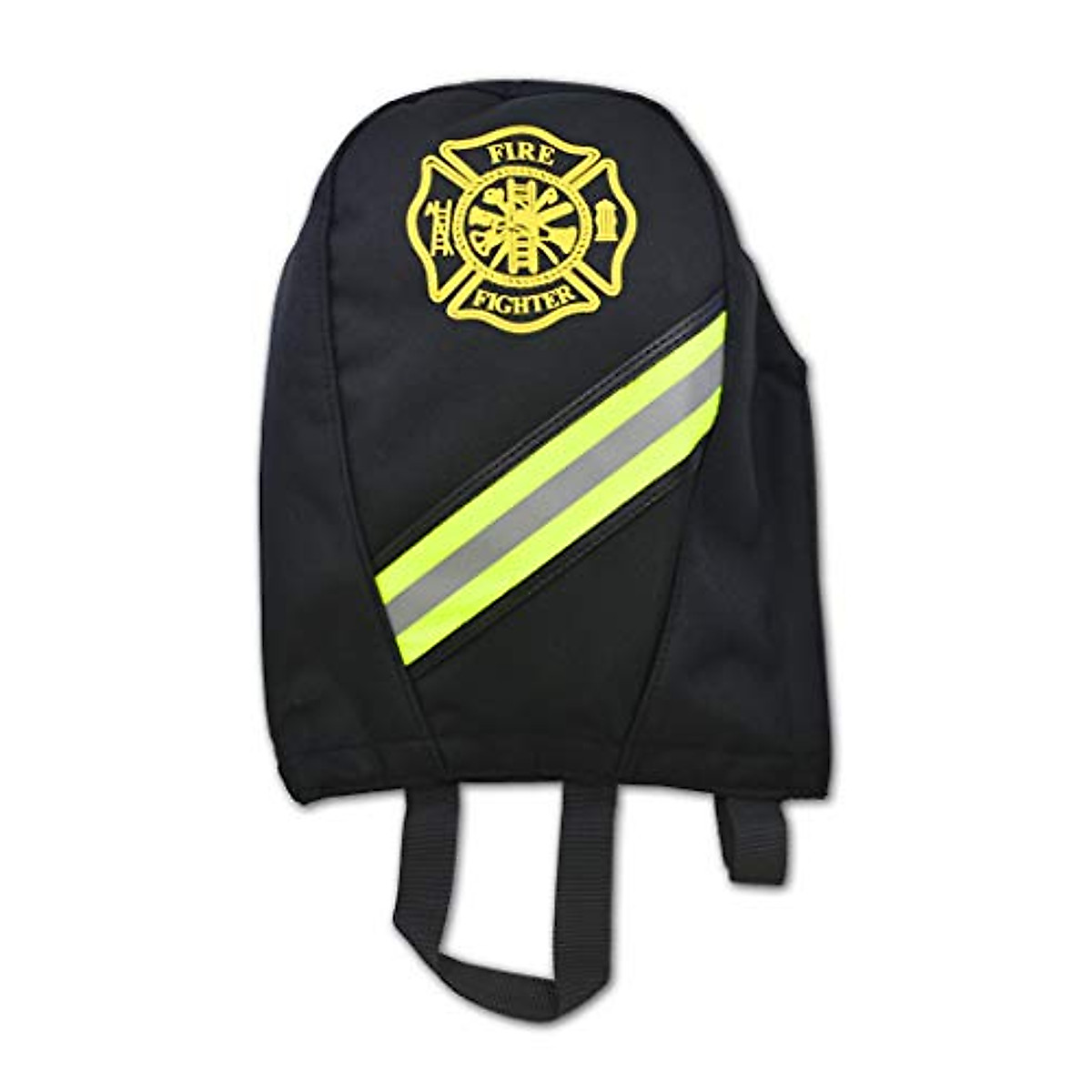 Lightning X Fireman's SCBA Air Pak Respirator Firefighter Mask Face Piece Bag for First Responder - Black