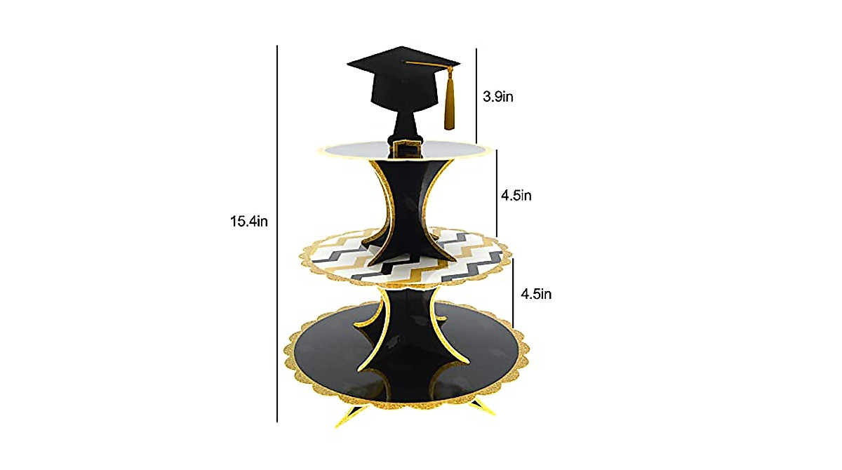 Graduation Cupcake Stand - Perfect for Graduation Party Decor