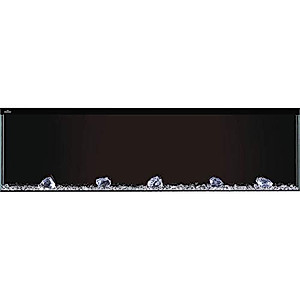Napoleon Trivista Primus 60 inch Wall Mount Electric Fireplace - Black, NEFB60H-3SV