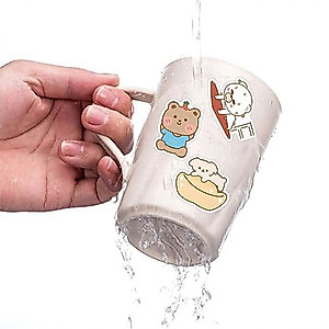 100 Pcs Cute Bear Stickers for Kids, Reusable Vinyl Waterproof Stickers for Laptop, Bumper, Skateboard, Water Bottles, Computer, Phones, Animal Stickers for Kids Teens