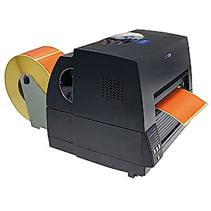 Citizen America CL-S621-GRY CL-S621 Series Thermal Transfer/Direct Thermal Barcode and Label Printer with USB/Serial Connection, 4" Maximum Print Width, 203 DPI Resolution, Gray