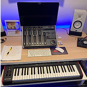 ZOENHOU 3 Pairs 14 Inch Black Keyboard Tray Slides, 22 LB Heavy Duty Ball Bearing Slides Hardware, Computer Tray Keyboard Slider Under Desk Rails Rack with 24 Adjustable Height Bracket and 48 Screws