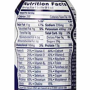 Ensure Plus Nutrition Shake, Vanilla, 8 ounces, 16 count