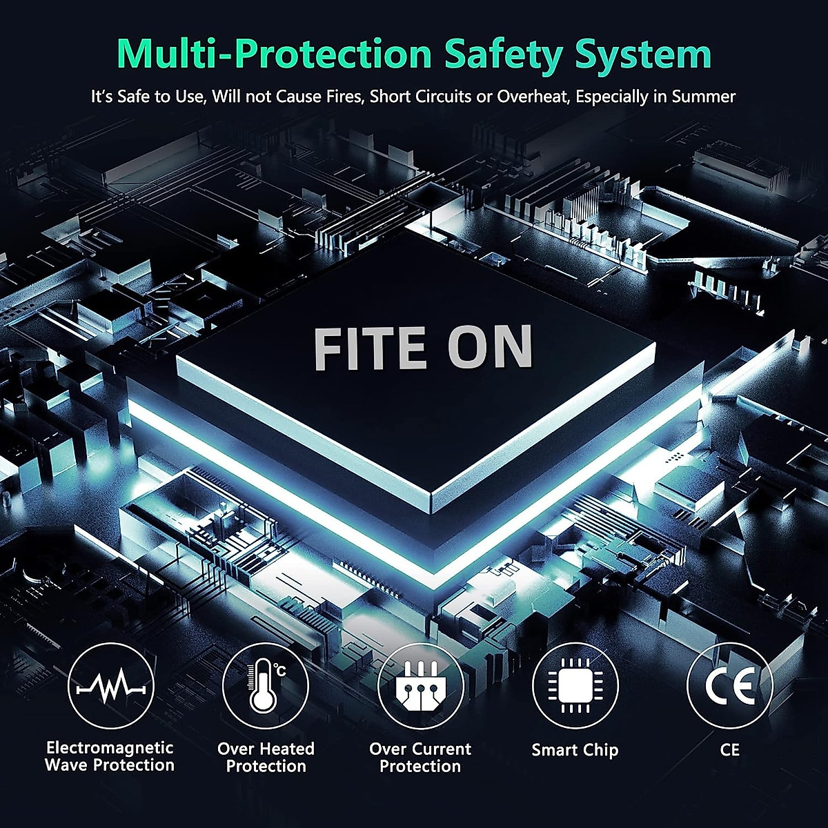 FITE ON AC 100-240V to DC 12V 3A 36W Power Supply Adapter Cable Cord Charger Replacement for VILTROX Studio Light kit Ring Light LED Studio Round Light Video Shoot Photography