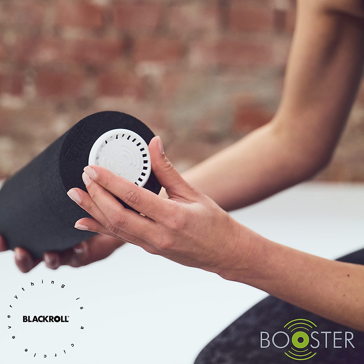 BLACKROLL Booster, 12" x 2.5" White