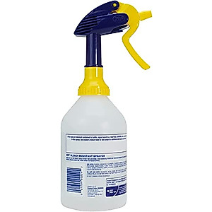 Zep New Bleach Resistant Professional Sprayer 2.0 Bottle 32 Ounces - 30 Foot Spray, Adjustable Nozzle